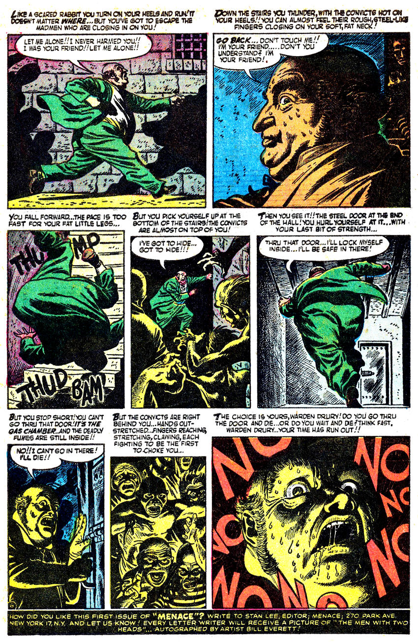 Pappy's Golden Age Comics Blogzine: Number 1901: Russ Heath is a Menace!