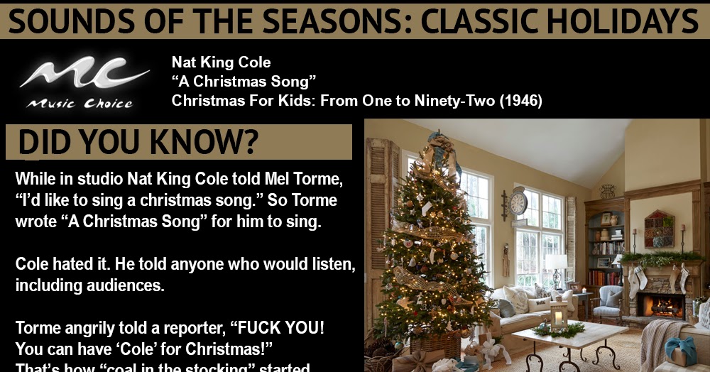 Things Your Mother Never Told You: Music Choice: Sounds of the Season ...