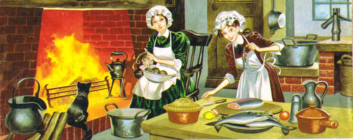 ☆Sharon's Sunlit Memories☆: Ron Embleton's Comic Cooks