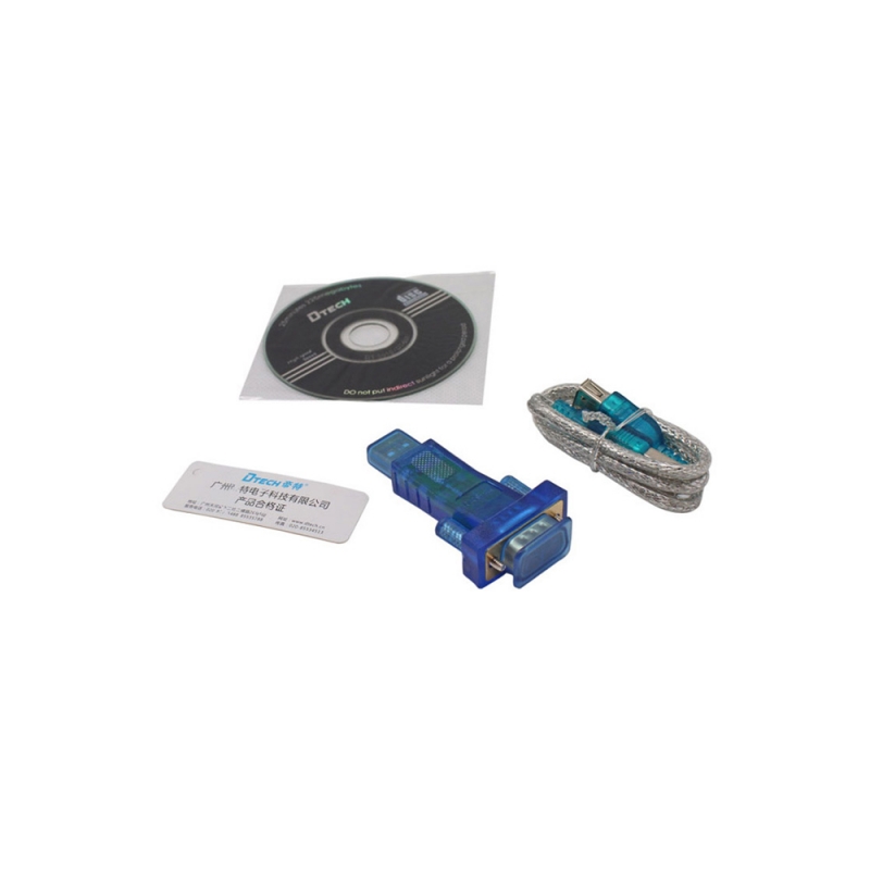 DTECH Audio + Video : FTDI Chip USB to 9 Pin Serial RS-232 DB9/DE9 ...