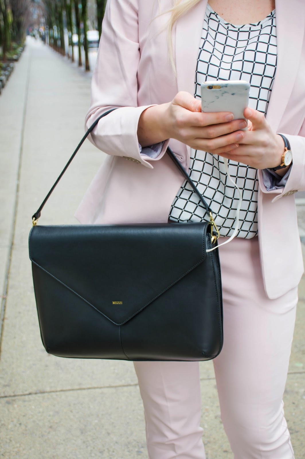 Mezzi Handbags & A New Pink Suit