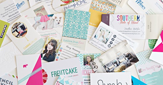 IHeart Organizing: DIY Business Card Organization