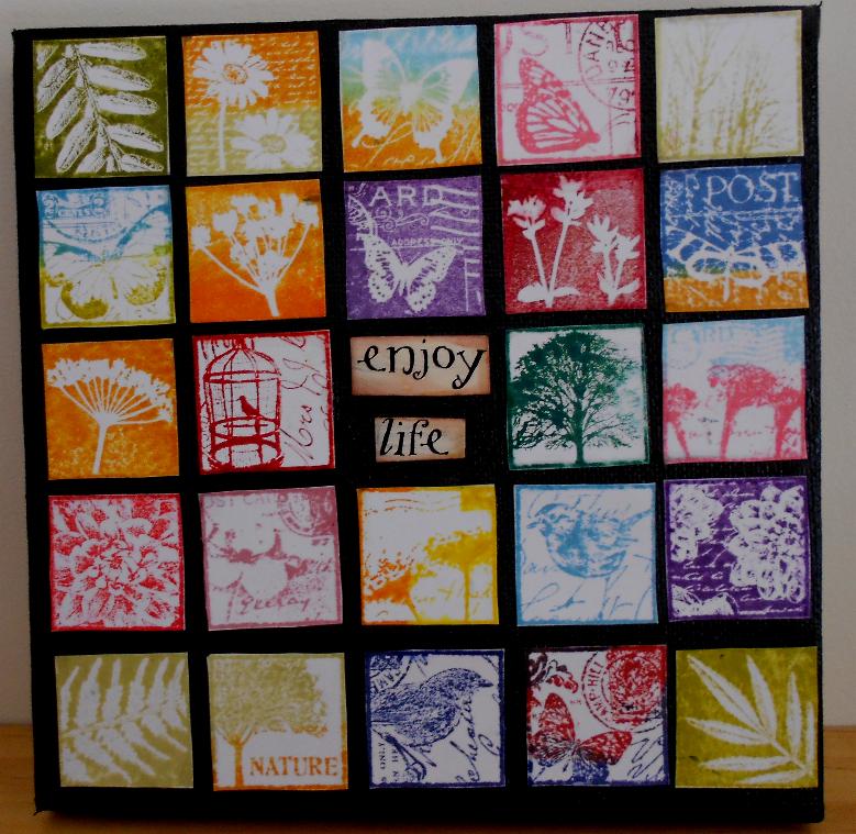 Inky Shirl: GARDEN INCHIES ART