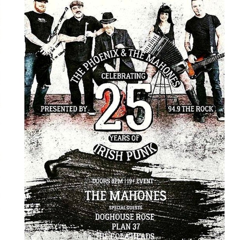 2016-07-29 ROIO - THE MAHONES Live at The Phoenix ~ CELTIC FOLK PUNK ...