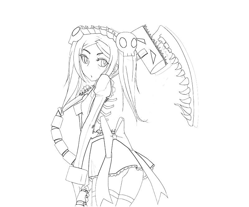 Bloody Mary Coloring Pages