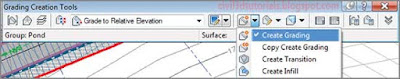Creating Grading Objects - AutoCAD Civil 3D Tutorials