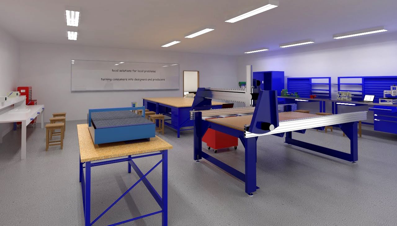 Helios Works: FabLab Layout