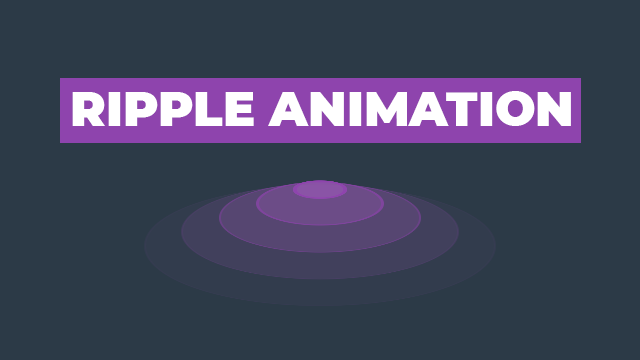 Ripple Animation Using Only Html And Css Darkcode