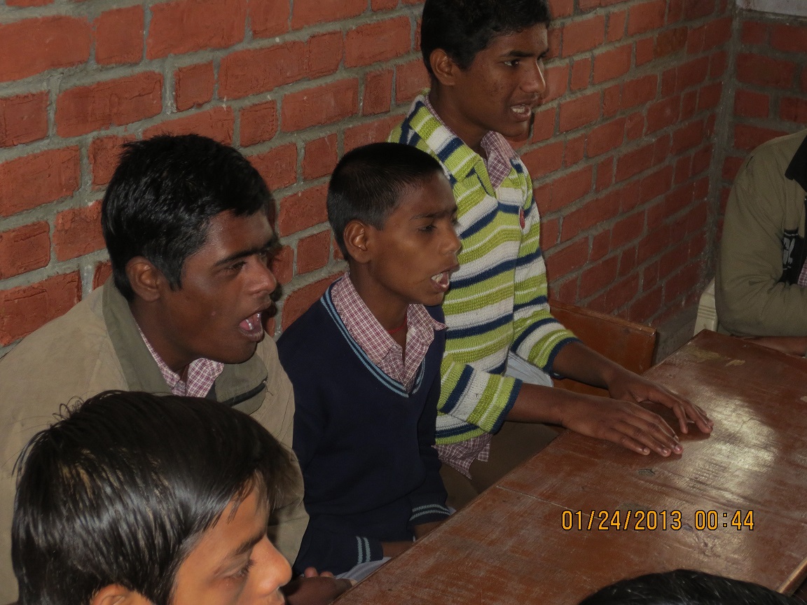 Prerana Special School: The Prerana School in session