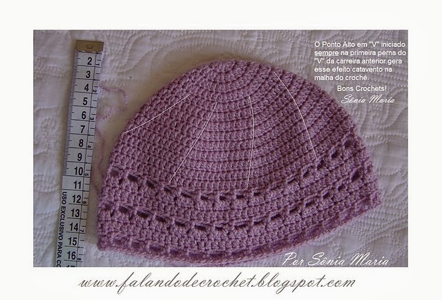 Sa invatam sa crosetam si sa tricotam: caciuli crosetate, modele si ...