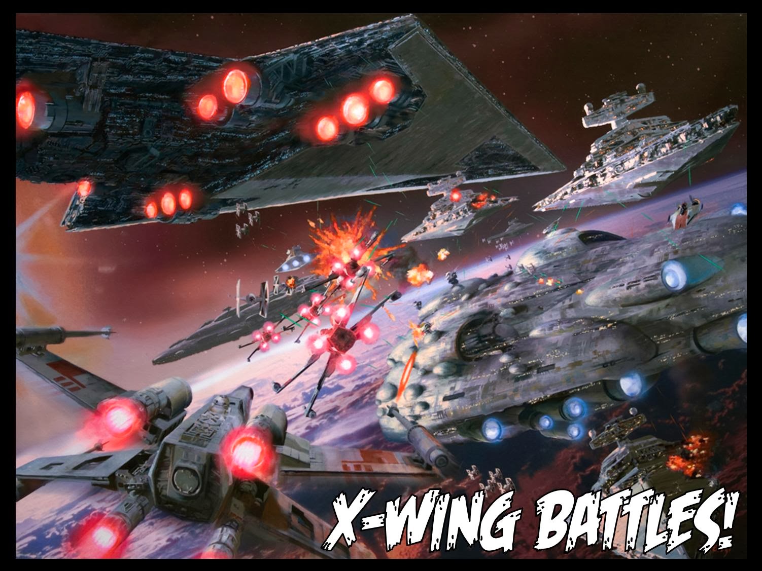 Hobby Before I Die!: X-Wing Battles - Mega Photo Drop!