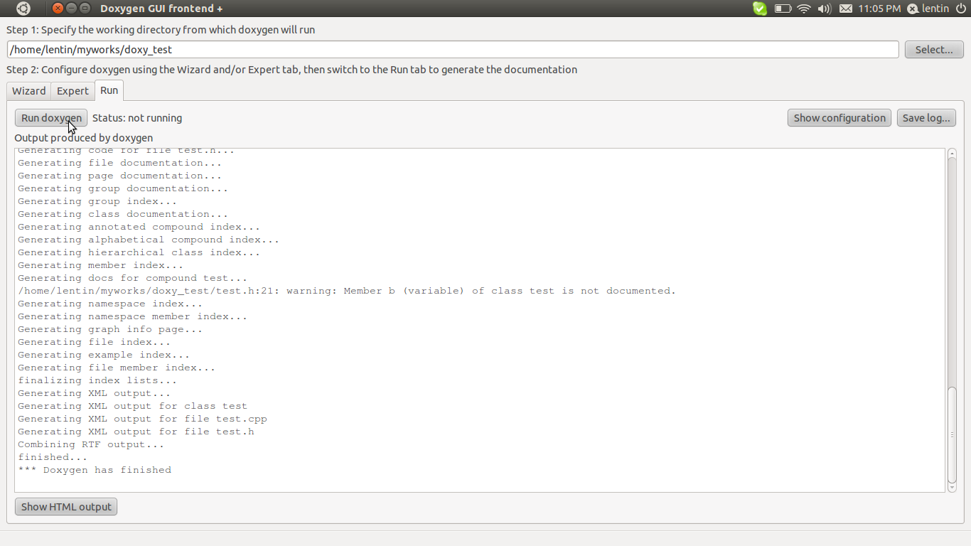 Technolabsz Doxygen On Linux 7485