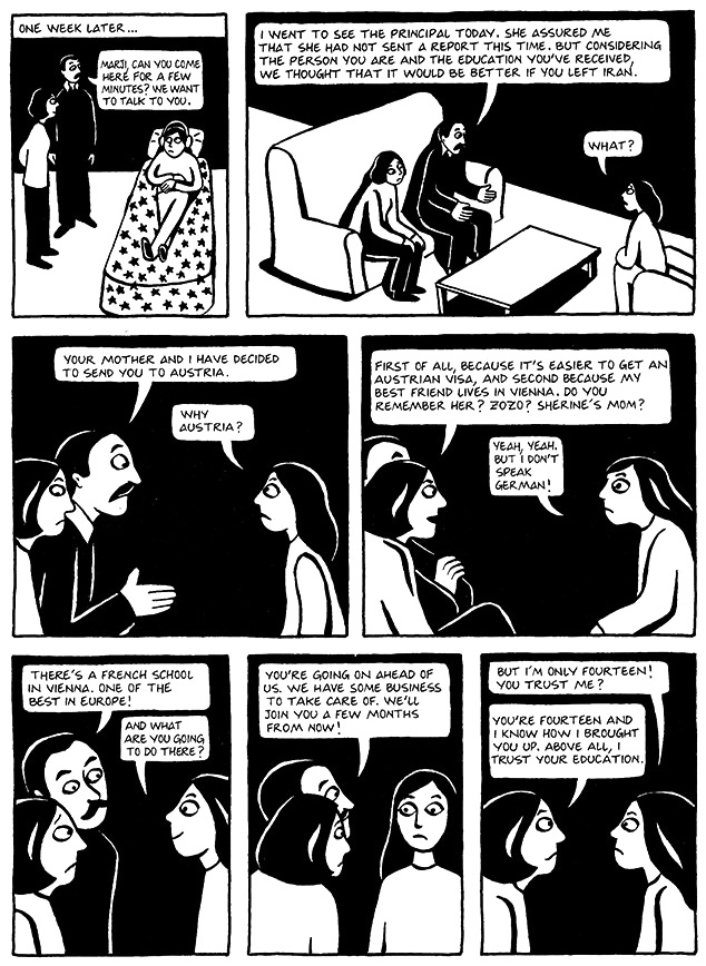 Read Persepolis 1, Section 19: The Dowry, Page 145