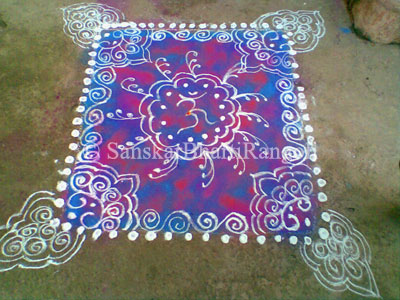 Galicha Rangoli - Sanskar Bharti Rangoli