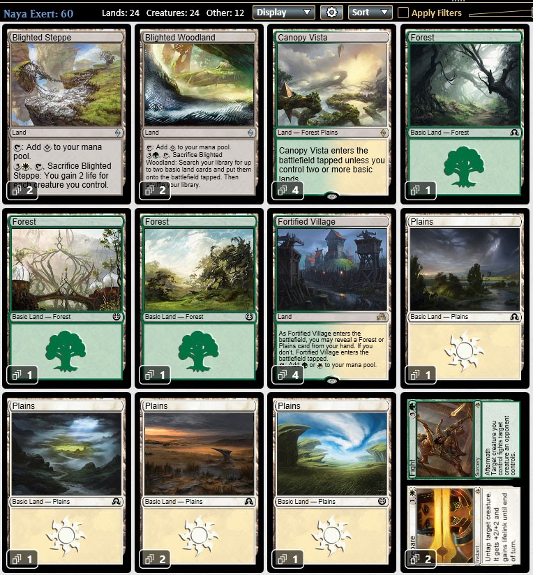 Magic the Gathering Adventures: Standard Amonkhet Exert Deck plus ...