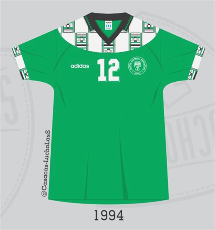 Full Nigeria Kit History 1949-2020 - Footy Headlines