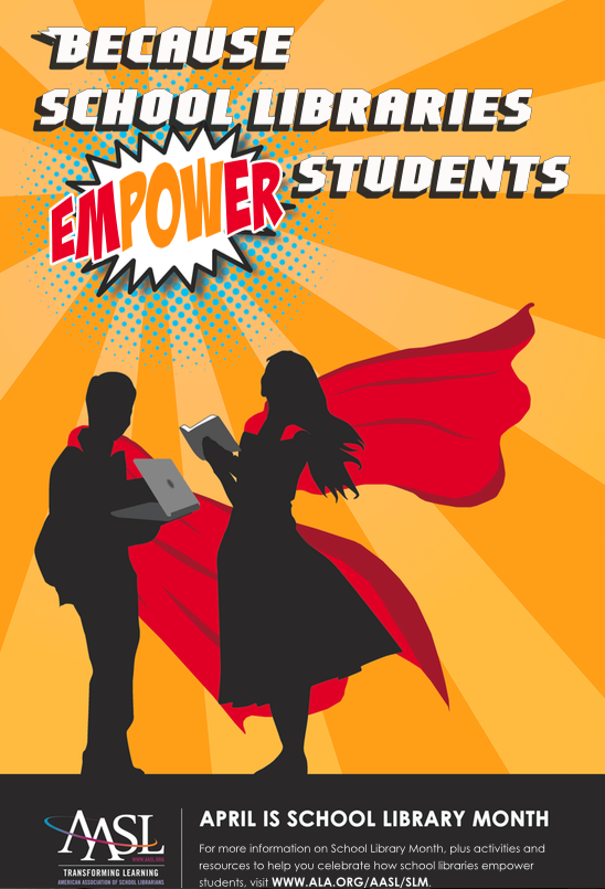 DCG Middle School Library: Happy School Library Month!