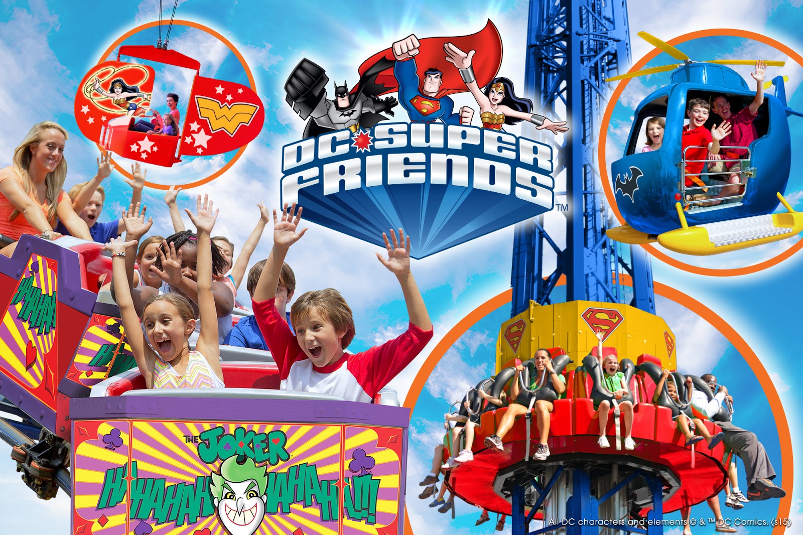 ParquePlaza.net: Novedades 2016 en los parques Six Flags: 2 dark rides ...