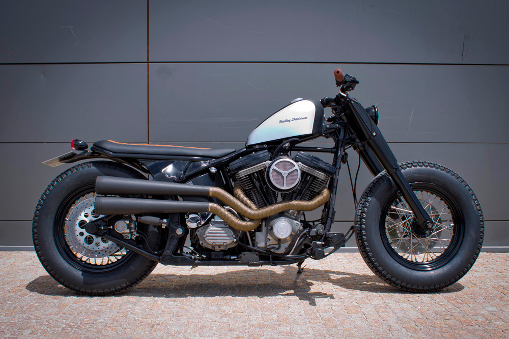 biker excalibur II: Softail 91 by Tarmac custom motorcycles