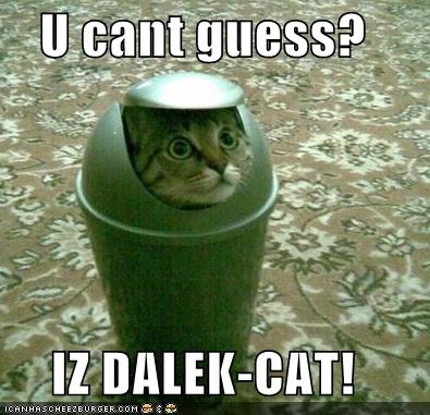 The Operacats: Daleks & cats united!