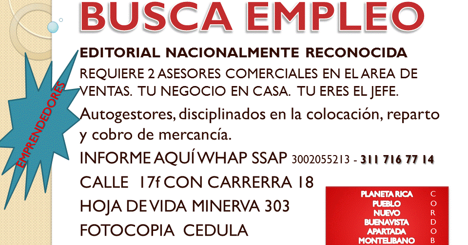 NOTI JOVEN BILINGÜE EN LA COSTA: BUSCA EMPLEO O REQUIERE PERSONAL PARA ...