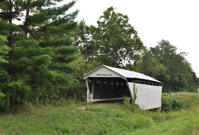 COVERED BRIDGES IN OHIO +: KIRKER COVERED BRIDGE - WEST UNION, OHIO