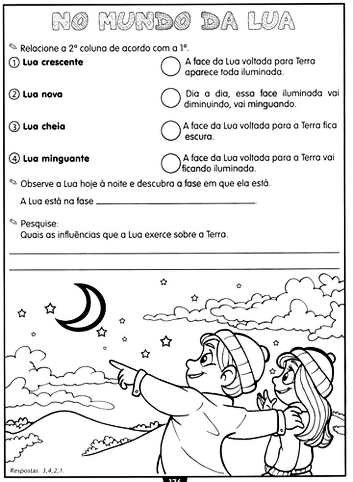 Atividades Sobre A Terra O Sol Ea Lua 2 Ano - Cultura Notícias
