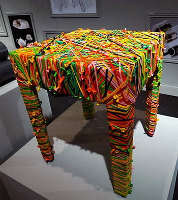 utilitarian objects from recyclable stuff. | Arts+decoration