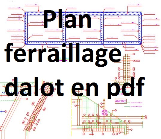 Plan Ferraillage Complet Dun Dalot | les types de poutres en beton arme