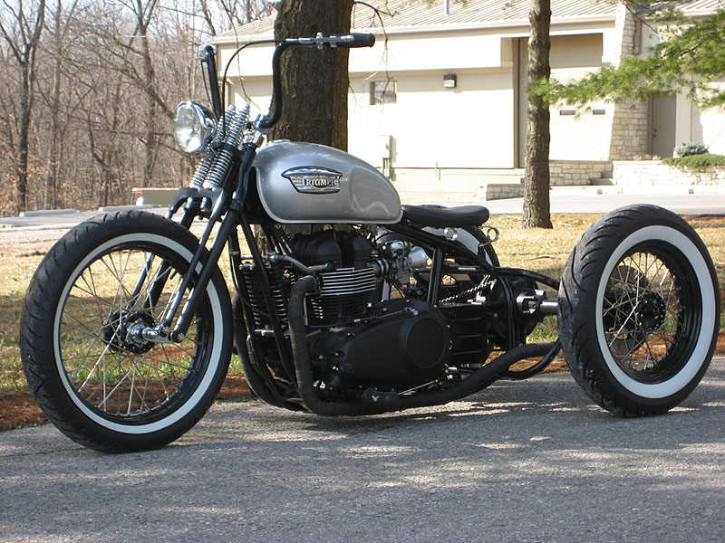 Cafe Racer Special: Mid MO MC Triumph Trike