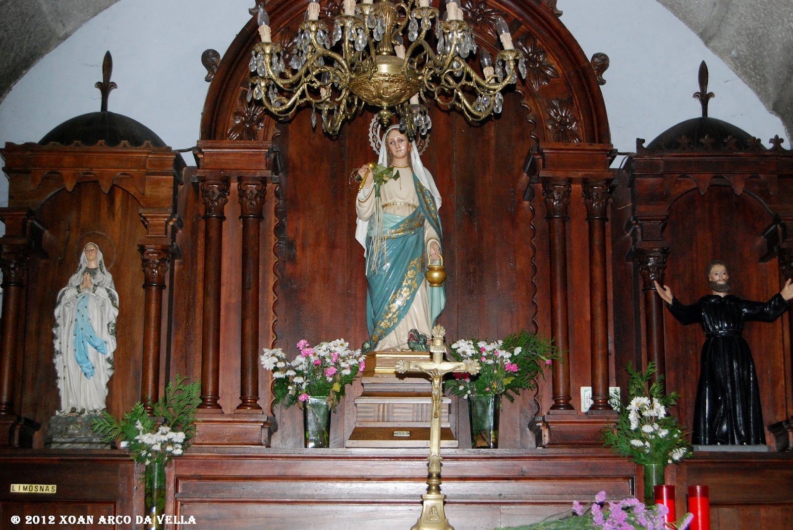 XOAN ARCO DA VELLA: CAPILLA DE SANTA MARTA - PONTE ARNELAS