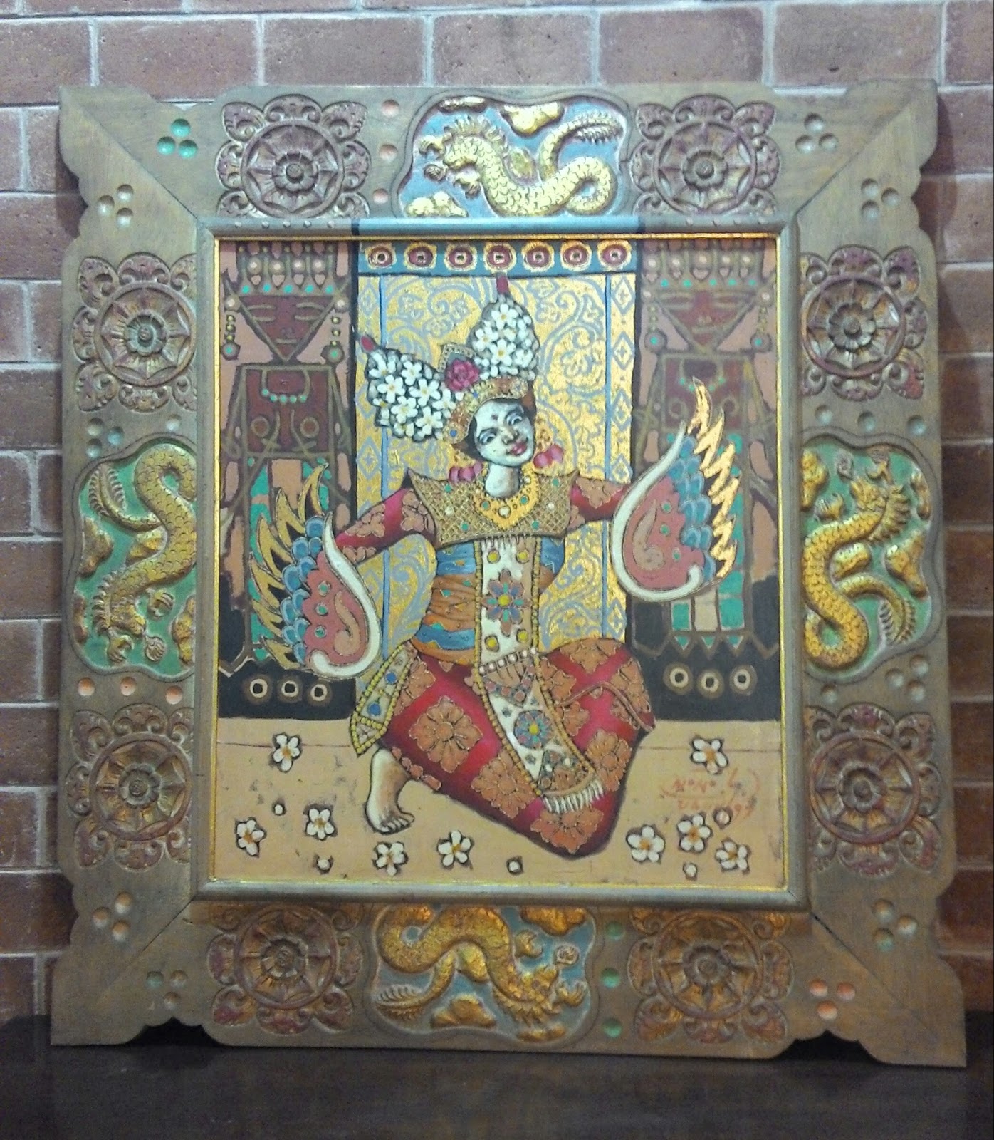 Ayodya Vintage: lukisan Penari Bali