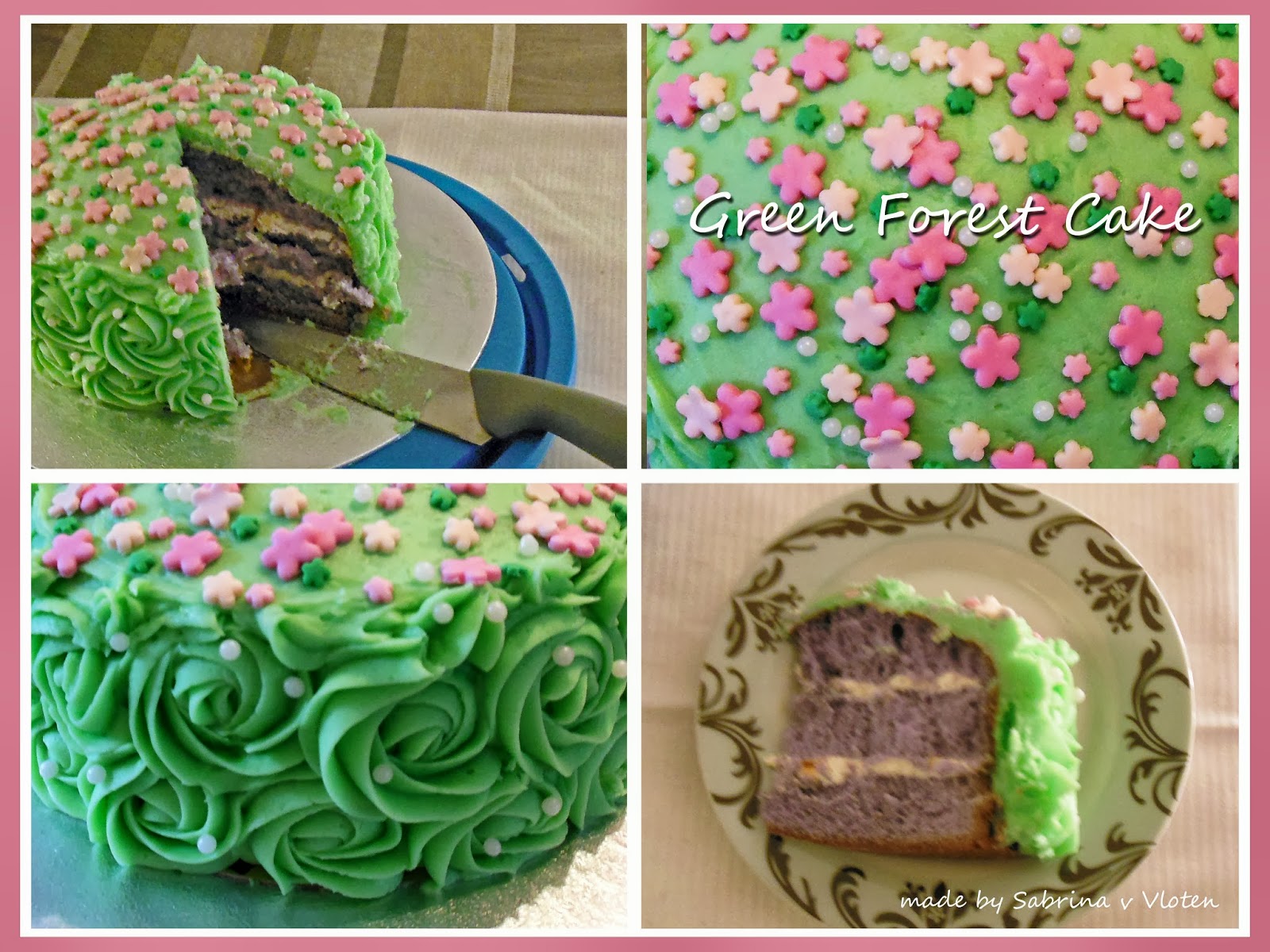Green Forest Cake