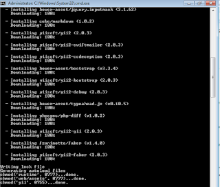 Menginstall Yii Framework 2.0 Via Composer ~ The Beginners
