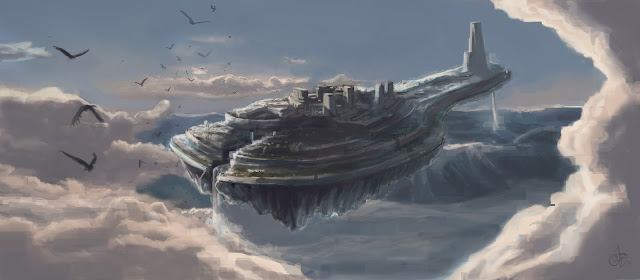 The Art of Joshua Cotton: "City of Enoch" concept