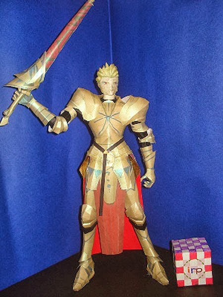 Papercraft - Fate Stay Night Gilgamesh - Papercraft4u | Free ...