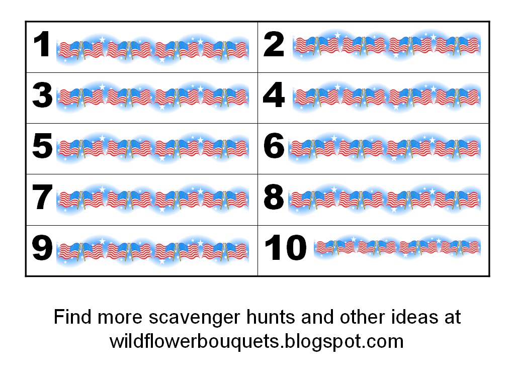 Wildflower Bouquets – Enjoy Simple Pleasures: Katrena's American Flag ...