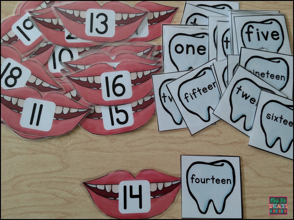 Dental Health Work Task Boxes · Mrs. P's Specialties