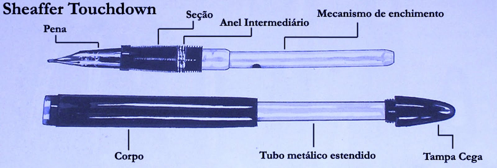 AULAS DE HISTÓRIA: PASSO A PASSO NA LIMPEZA DA CANETA TINTEIRO