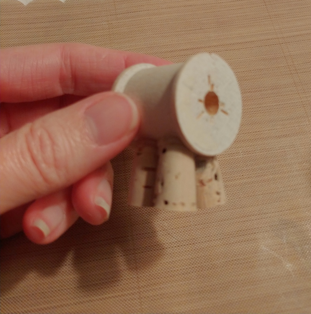 DIY Thread Spool Sheep Ornaments - Little Vintage Cottage