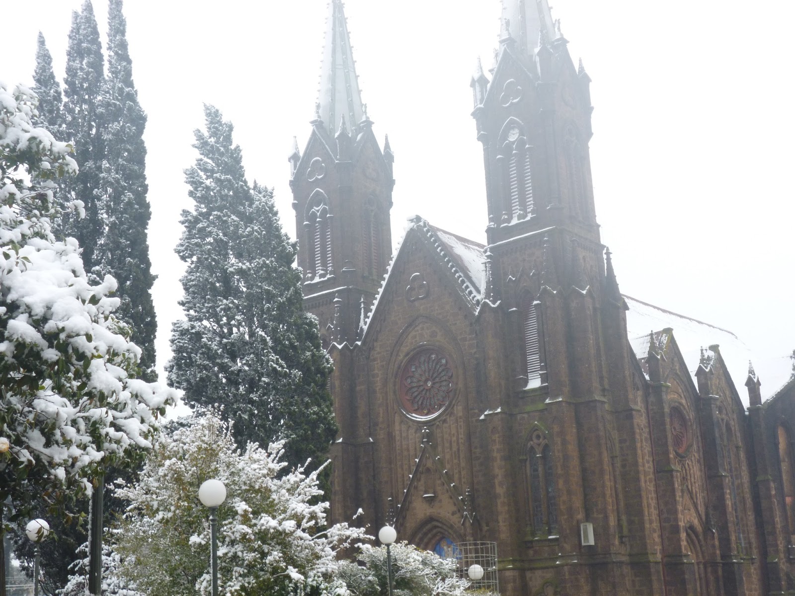 Jornal Negritude: Neve em Vacaria RS