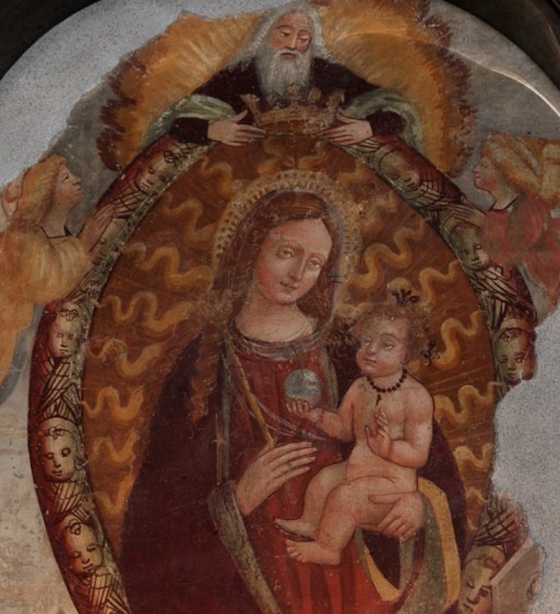 A View from Carmine Superiore: Smiling Madonna