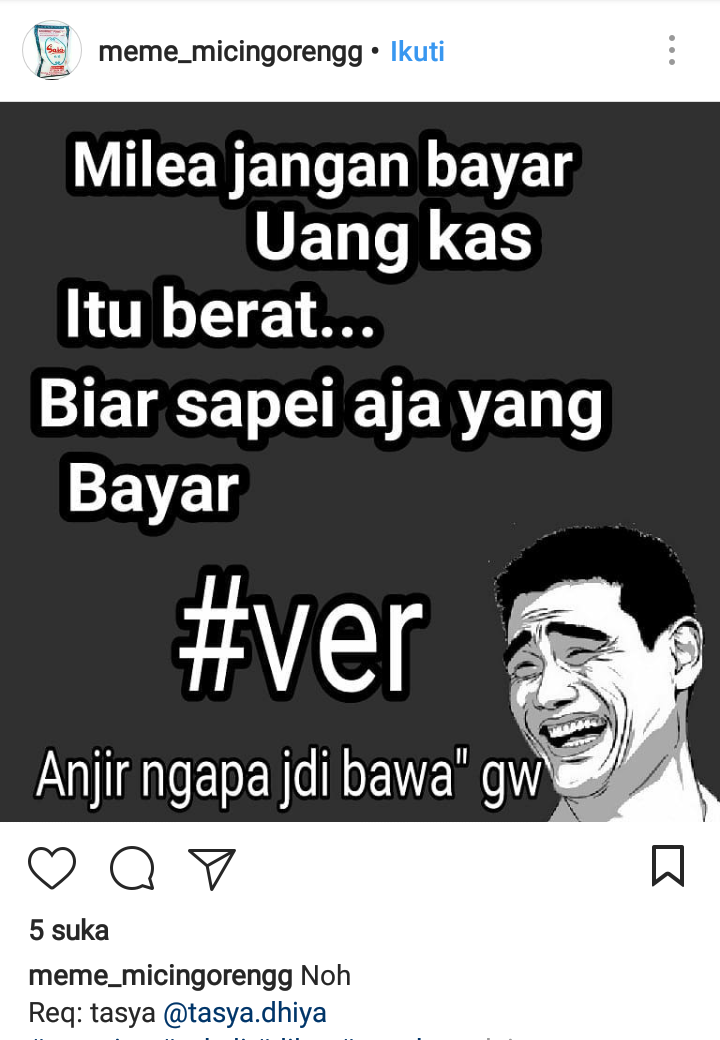 10 Meme 'Rindu Itu Berat' dalam Film Dilan Kocak Abis