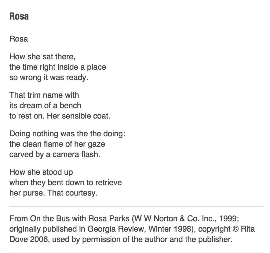 Between the By-Road and the Main Road: 20+ Books about Rosa Parks for K-12