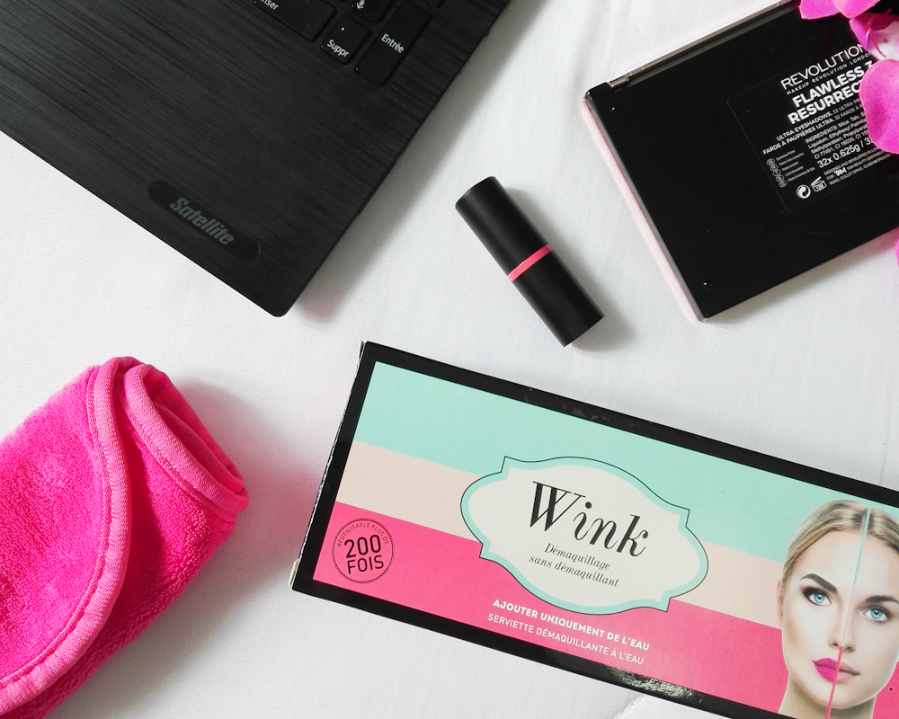 La serviette démaquillante à l'eau de Wink! Good Or Not? - The Beauty Thief
