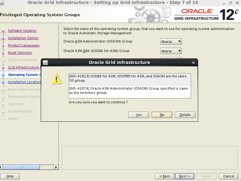 Upgrade Oracle RAC Grid Infrastructure software from 11gR2 to 12cR1