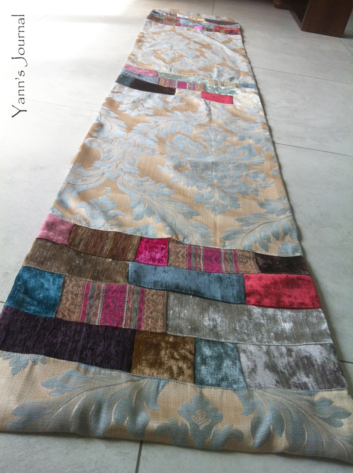 Yann's Journal: Ethnic Luxe Piano Runner