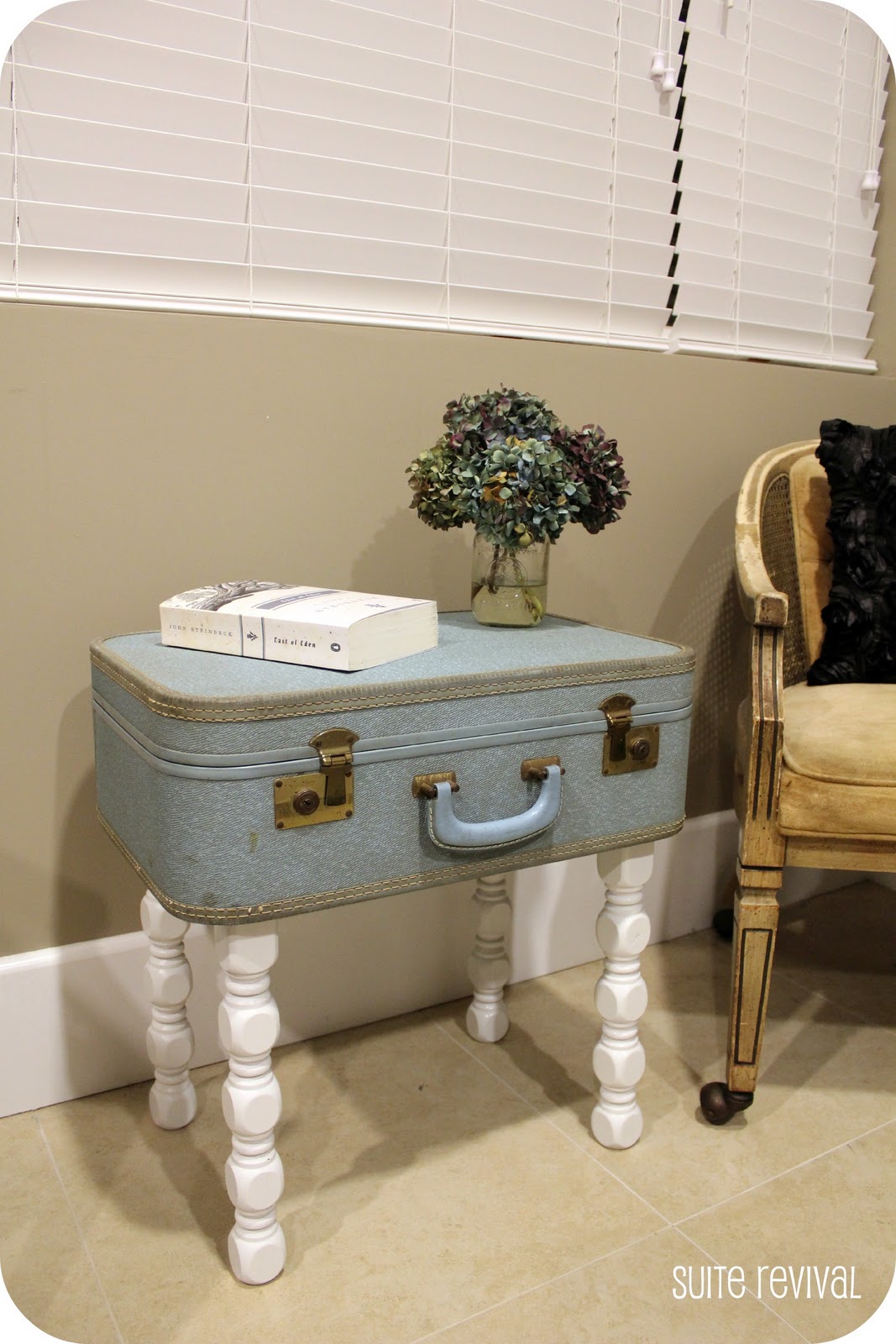 The Suite Revival: Suitcase Table #2.