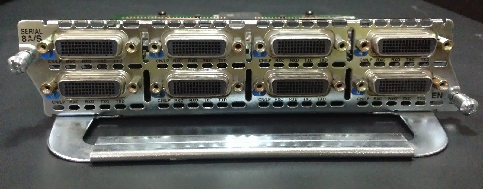 My Network Lab: My Cisco 2811 and NM-8A/S