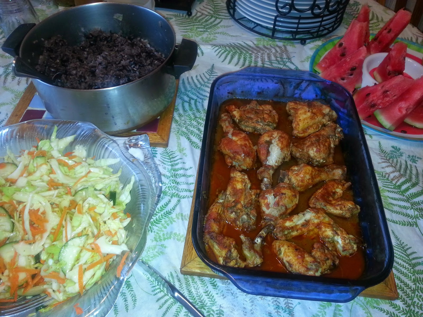 Gluten Free & God Seeking: Belizean BBQ Chicken, Black Beans & Rice ...